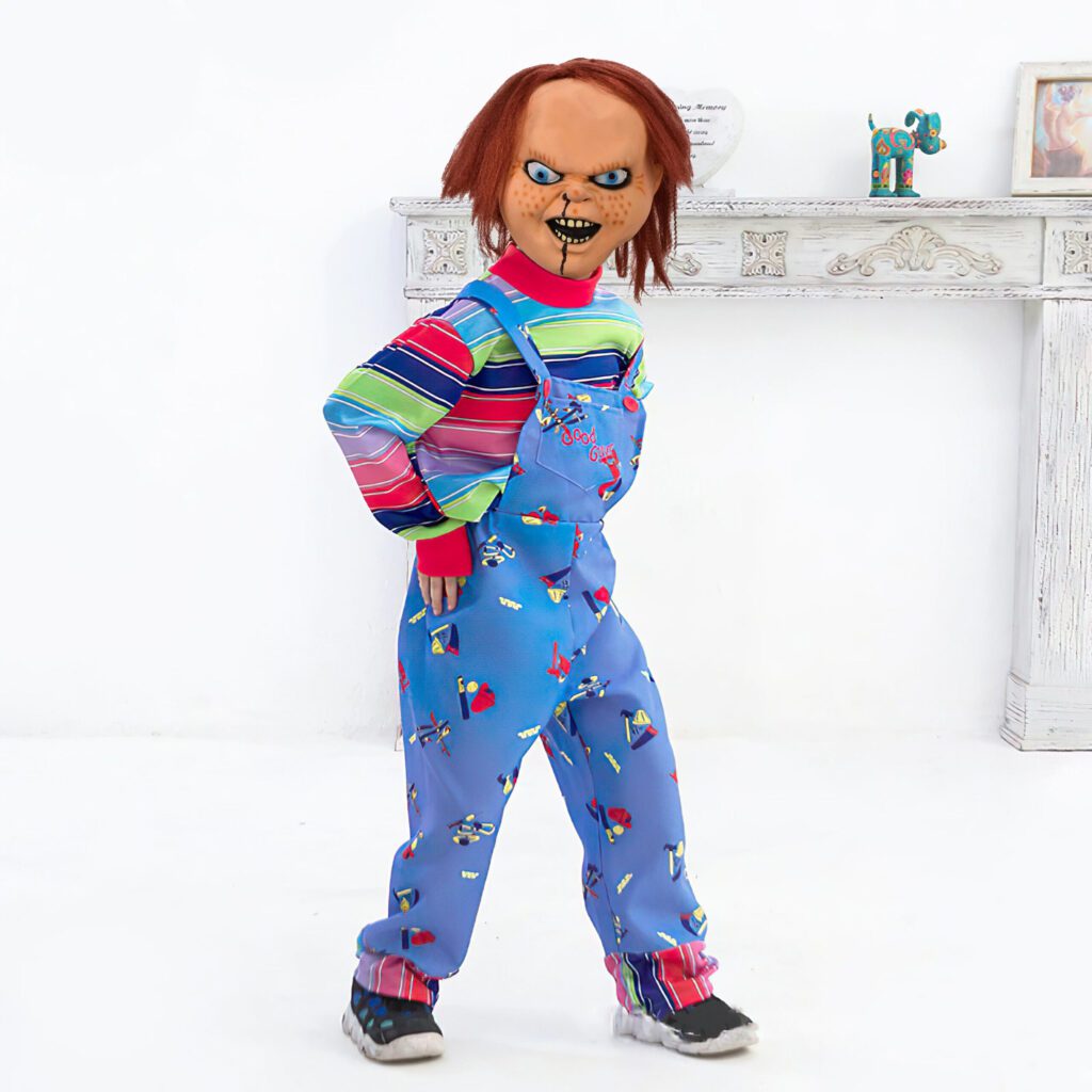 Realistic Chucky Costume and Mask for Kids - Tenebrisque